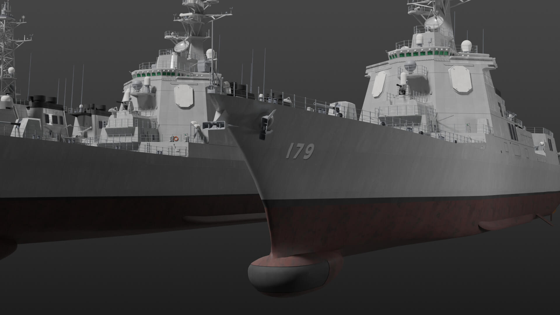 Jmsdf Aegis Destroyers Collection - 3D Model by ennuishao