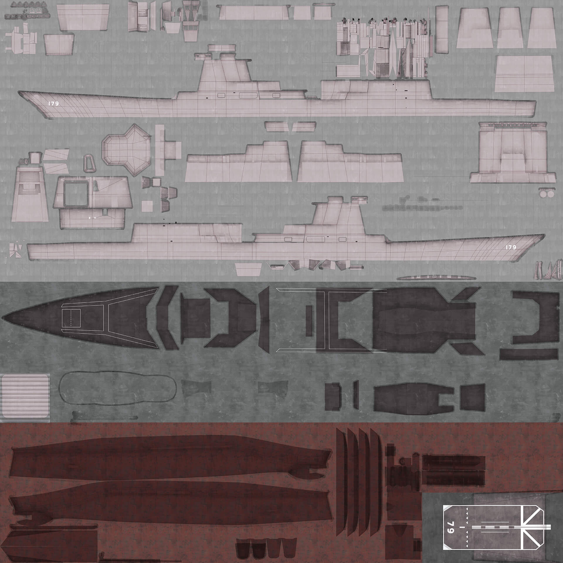 Jmsdf Maya Class Guild Missile Destroyer - 3D Model by ennuishao