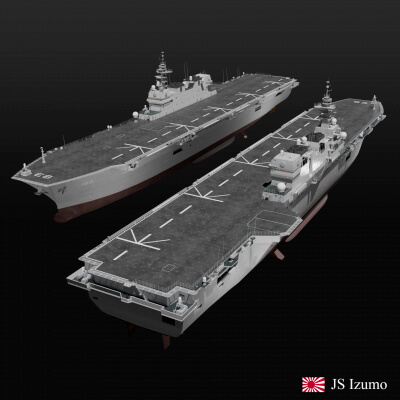 Js Izumo DDH-183 Retextured 3D Model by ennuishao