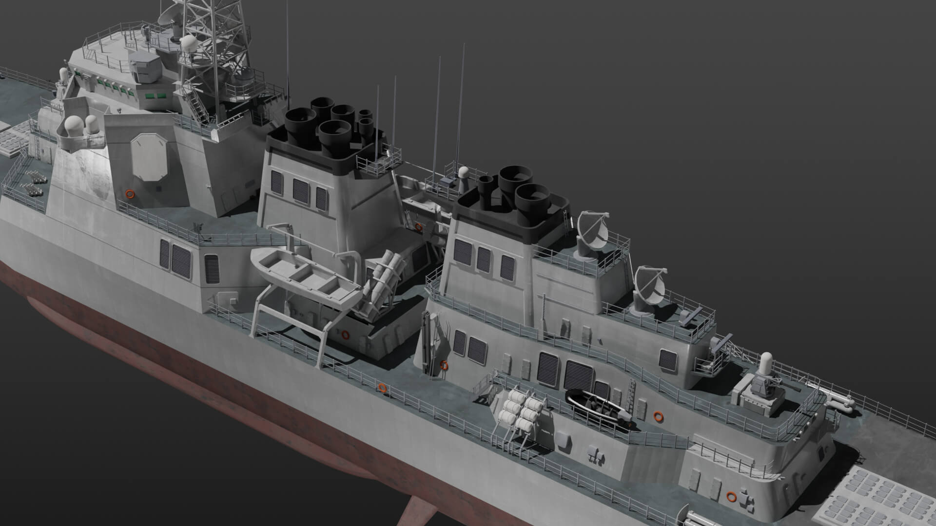 Kongo Class Destroyer - 3D Model by ennuishao