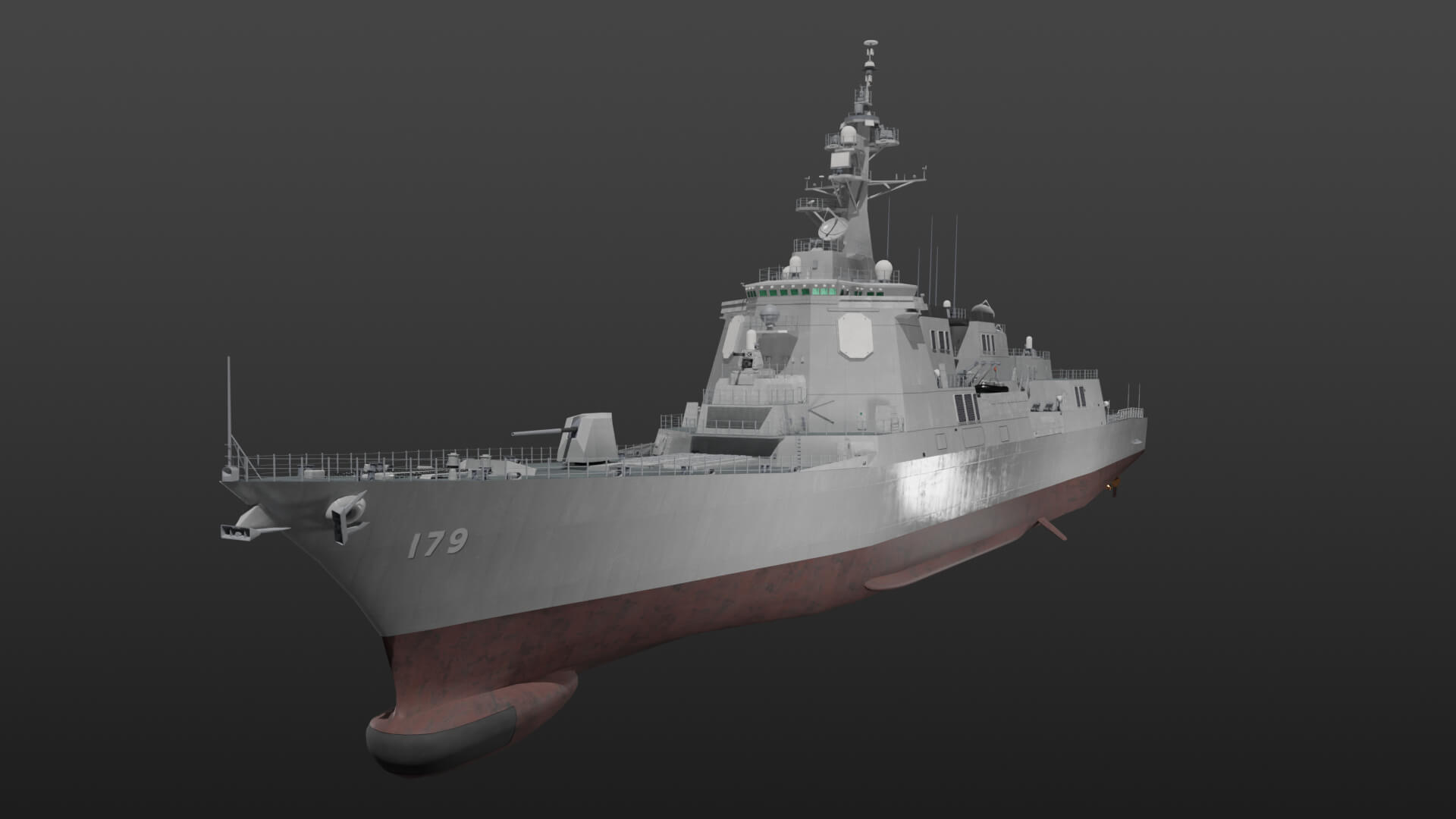 Maya Class Destroyer - 3D Model by ennuishao