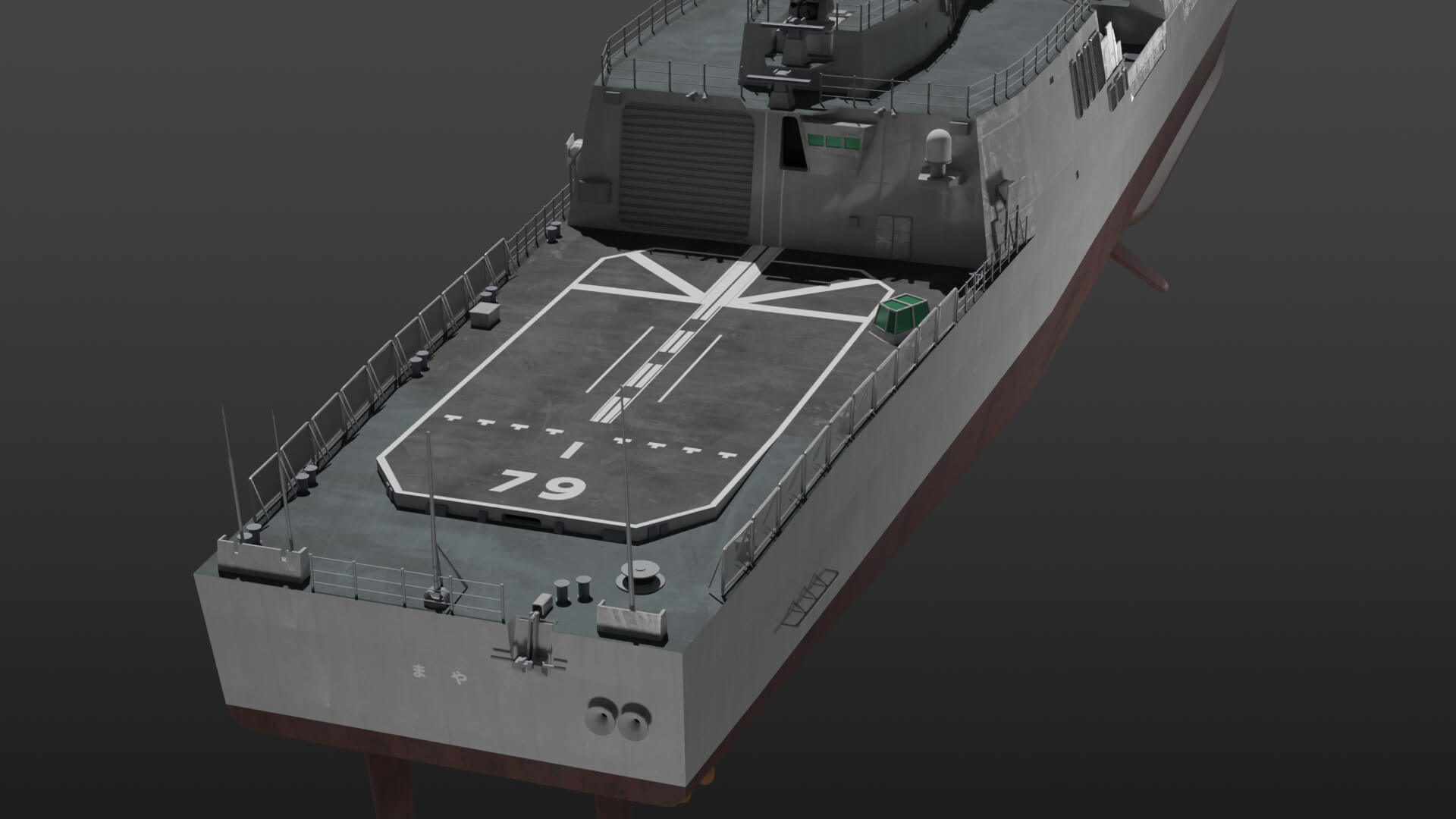 Maya Class Destroyer - 3D Model by ennuishao