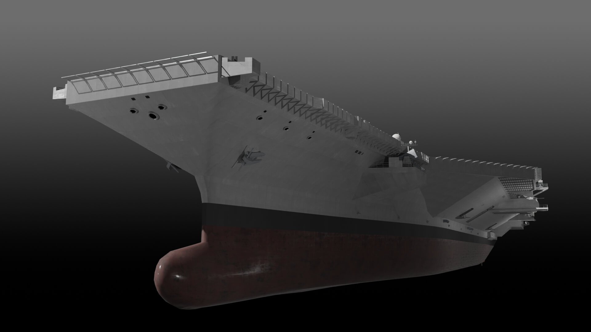 USS Gerald R Ford - 3D Model by ennuishao