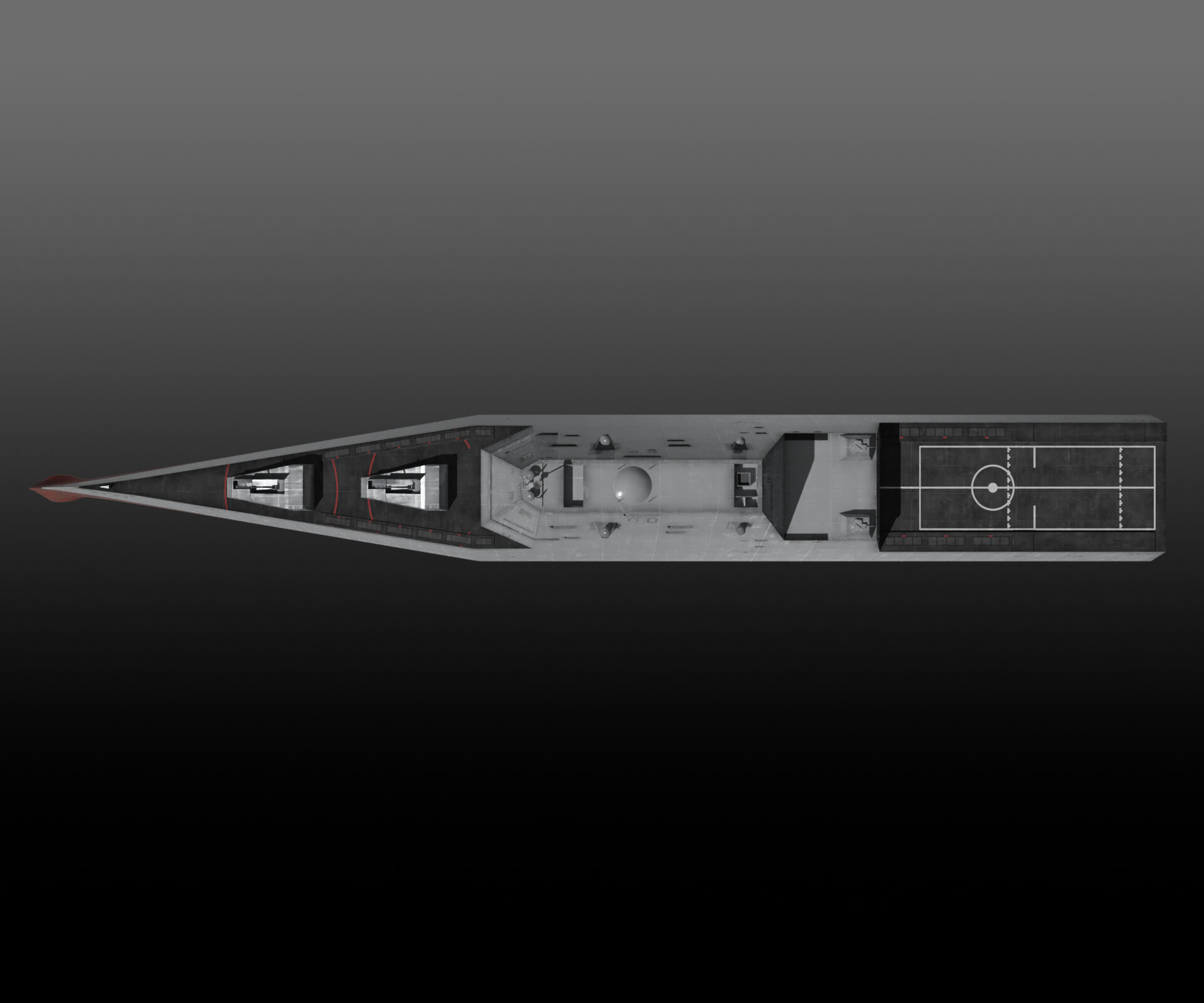Zumwalt Class Destroyer - 3D Model by ennuishao