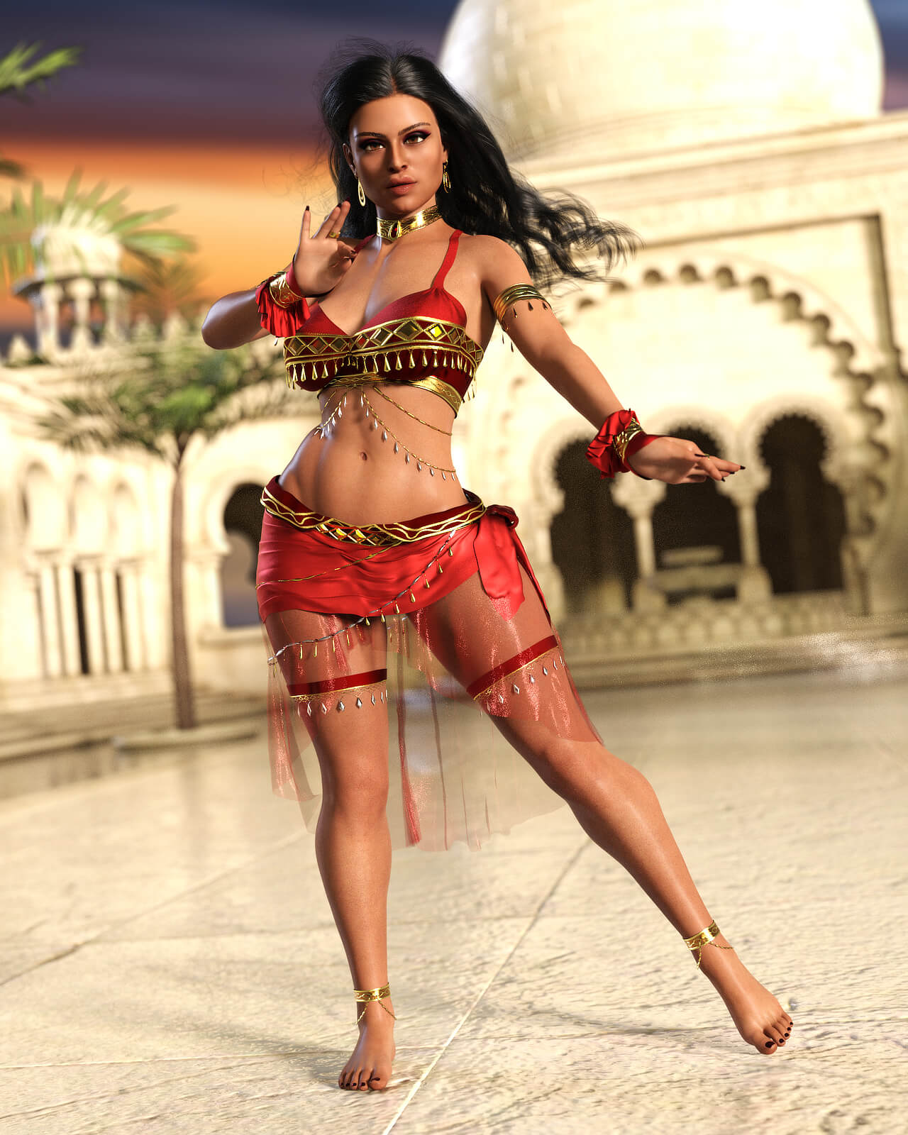 Aisha by Ennushka 3D Render, Digital Art by Ennushka