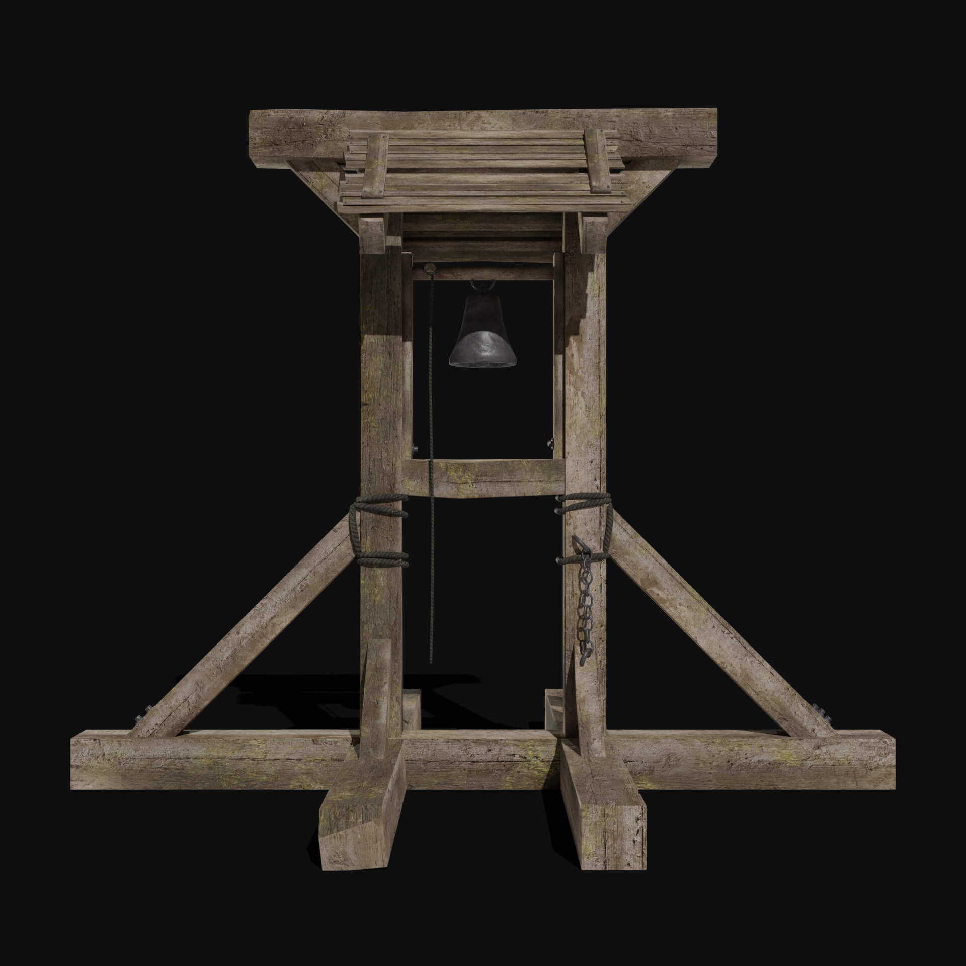 Alarm Bell Signal Tower Collection - 3D Model by Enterables