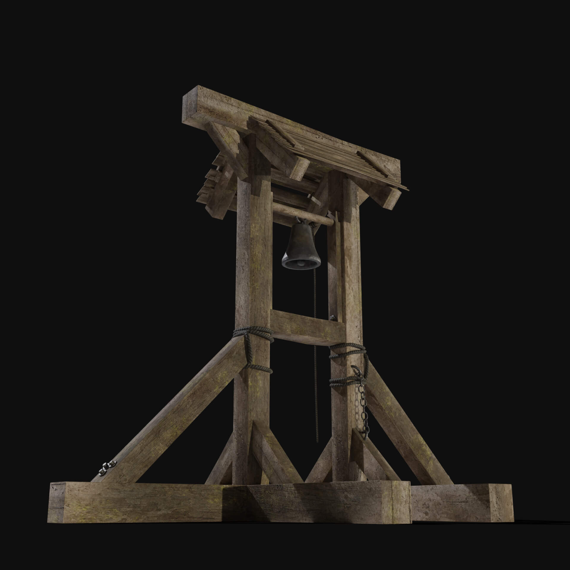 Alarm Bell Signal Tower Collection - 3D Model by Enterables