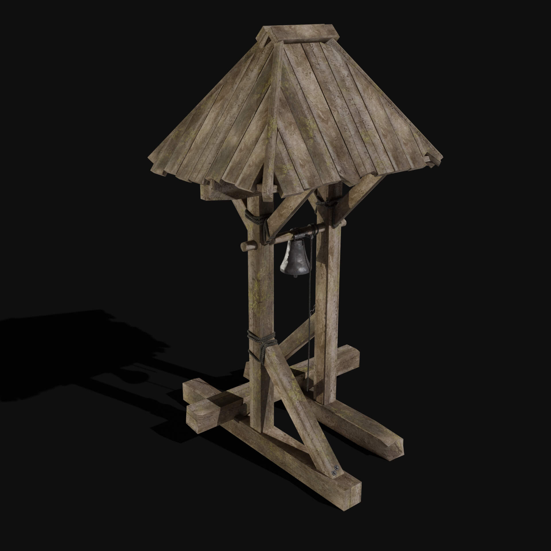 Alarm Bell Signal Tower Collection - 3D Model by Enterables