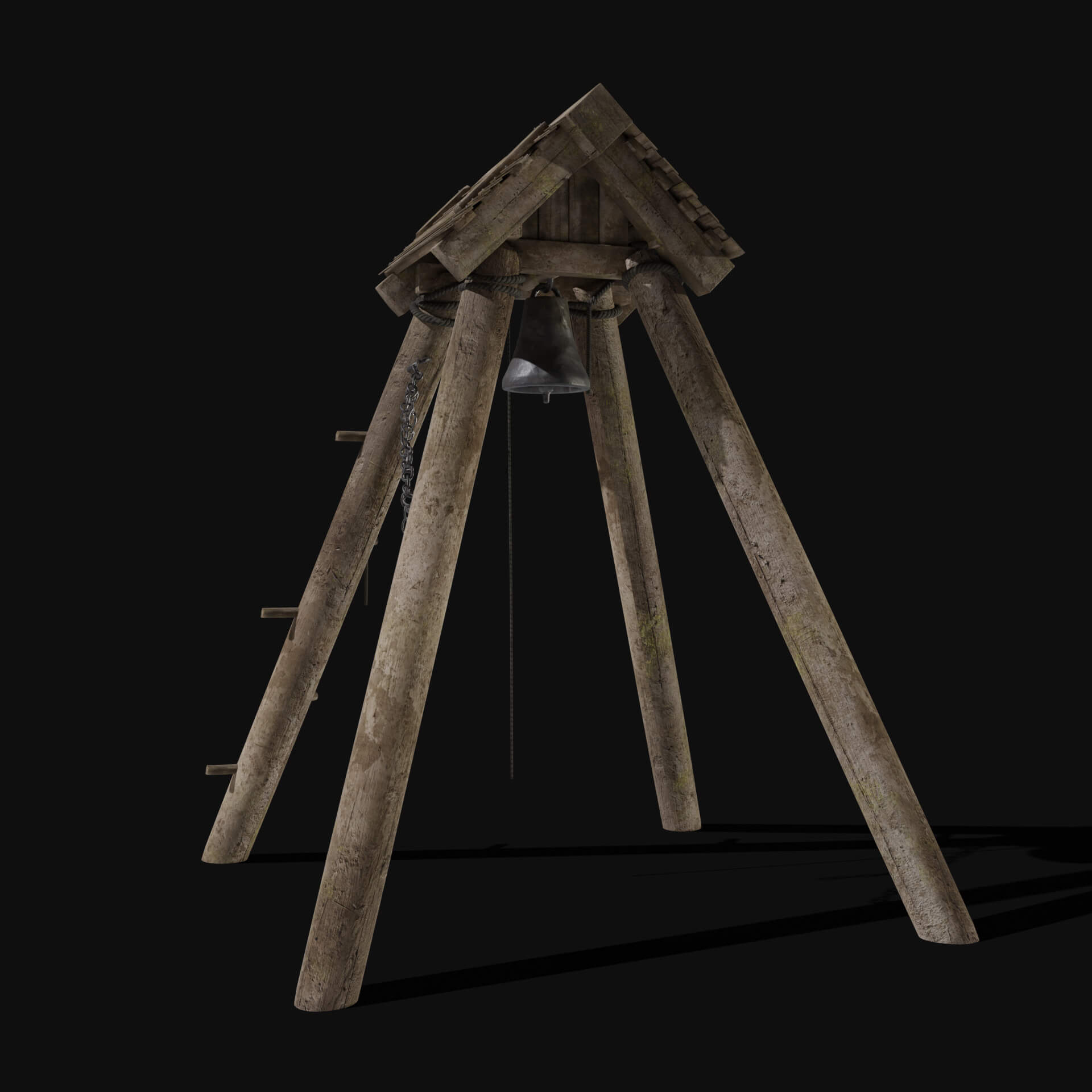 Alarm Bell Signal Tower Collection - 3D Model by Enterables