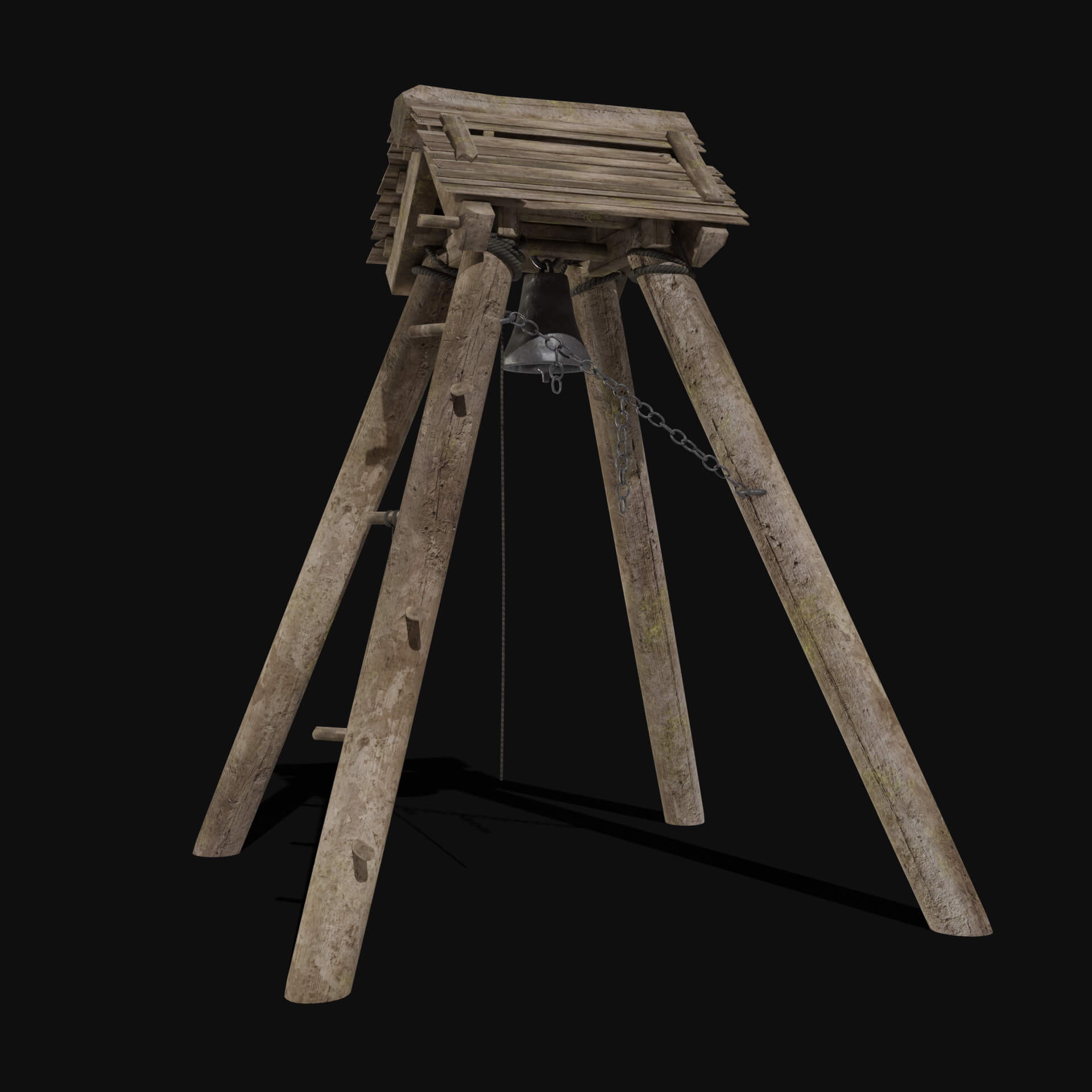 Alarm Bell Signal Tower Collection - 3D Model by Enterables