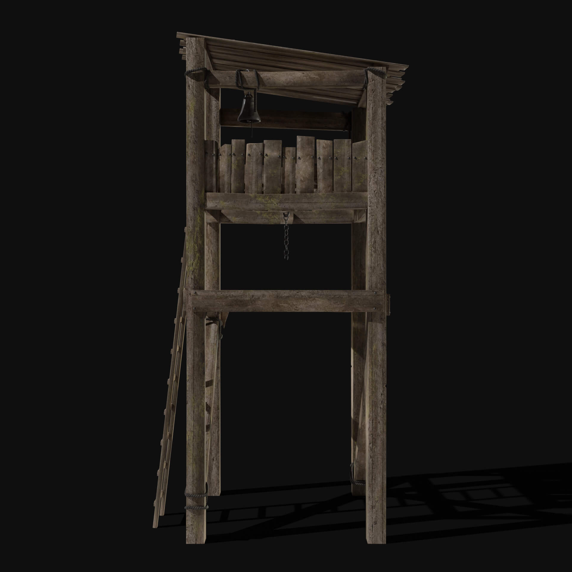 Alarm Bell Signal Tower Collection - 3D Model by Enterables