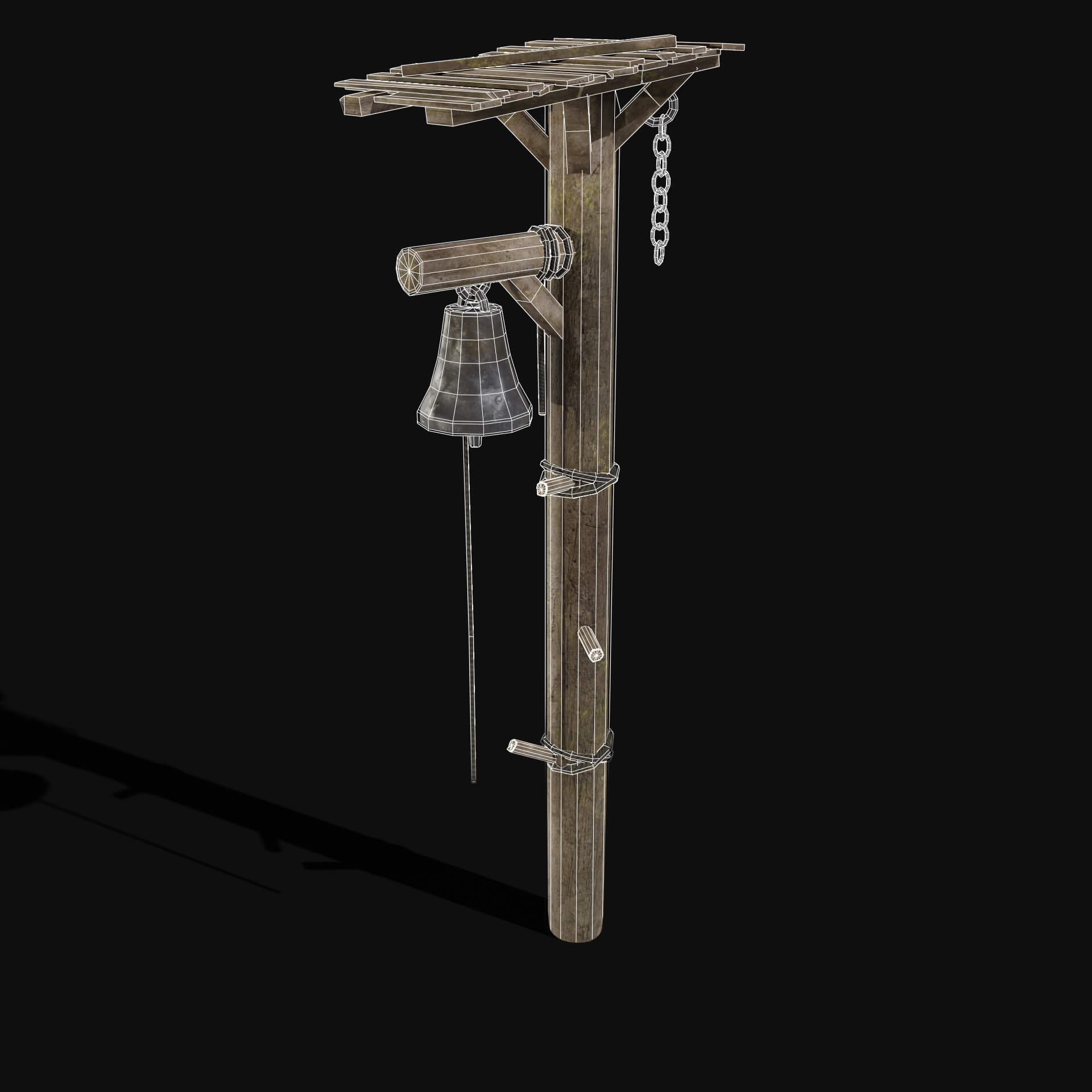 Alarm Bell Signal Tower Collection - 3D Model by Enterables