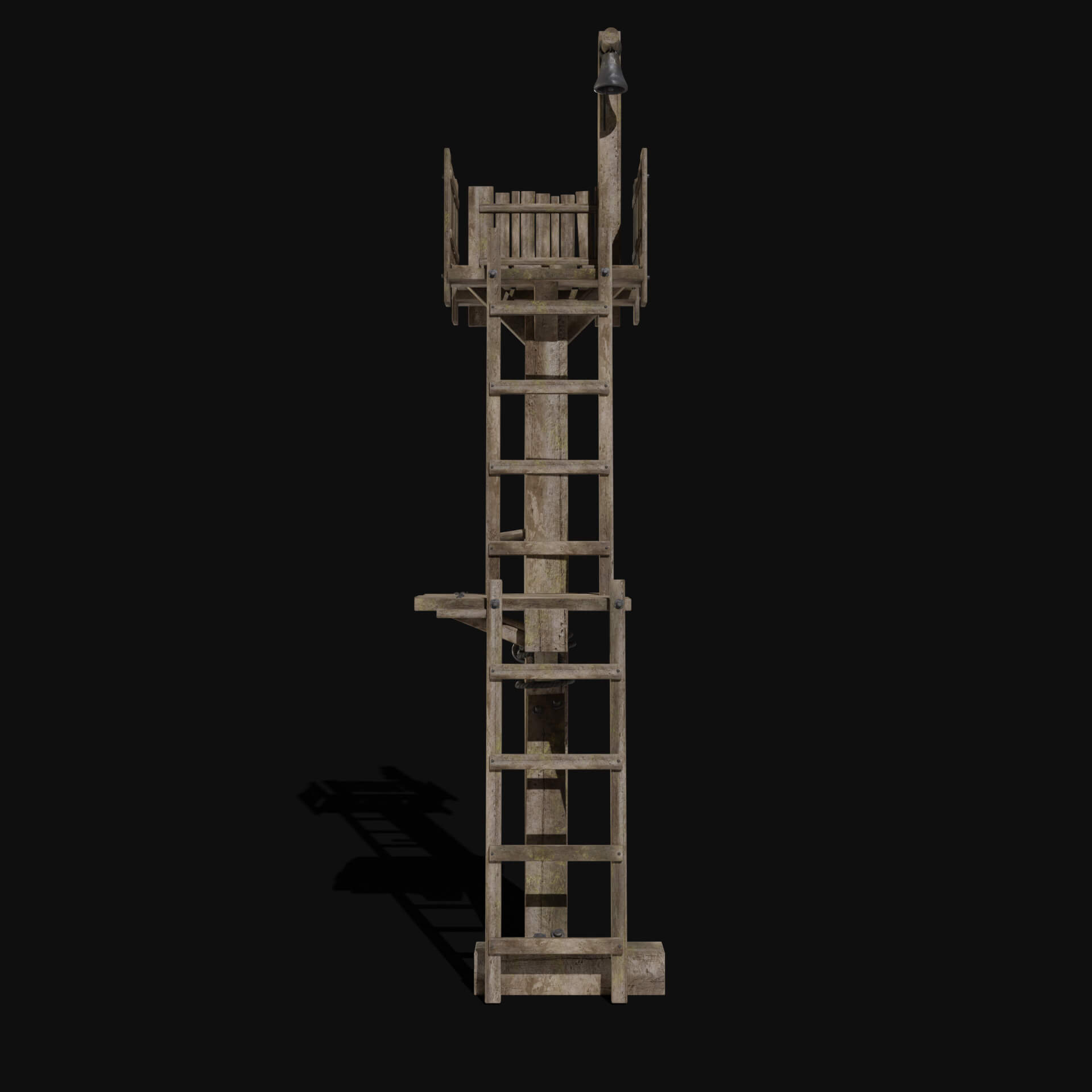 Alarm Bell Signal Tower Collection - 3D Model by Enterables