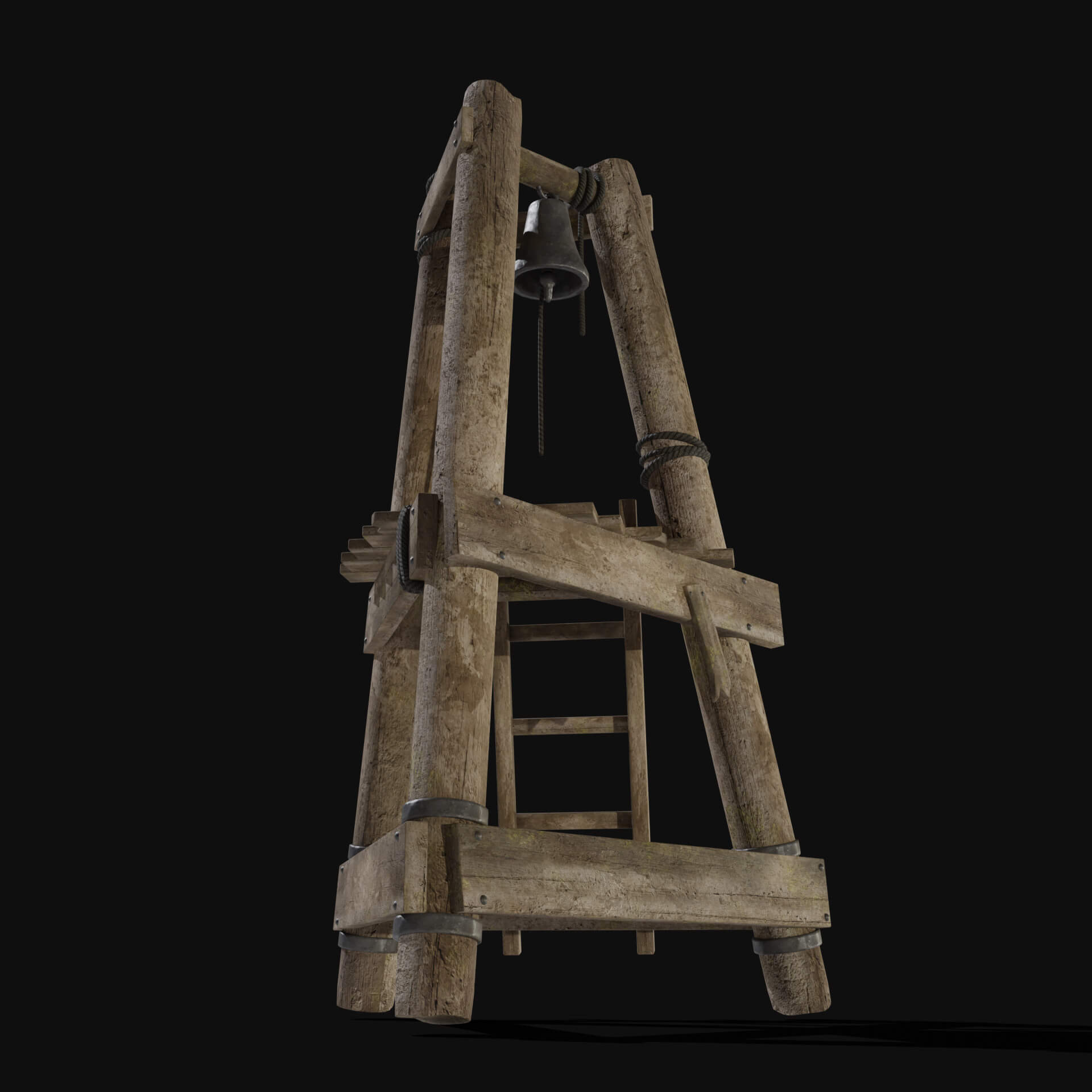 Alarm Bell Signal Tower Collection - 3D Model by Enterables