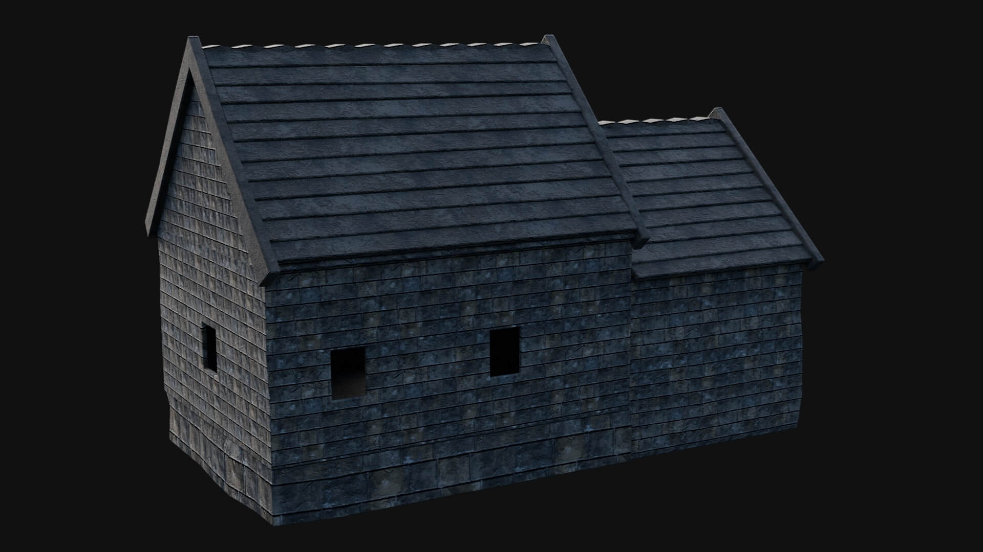 Ancient Stone Buildings - 3D Model by Enterables