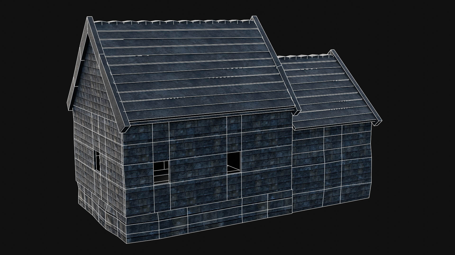 Ancient Stone Buildings - 3D Model by Enterables