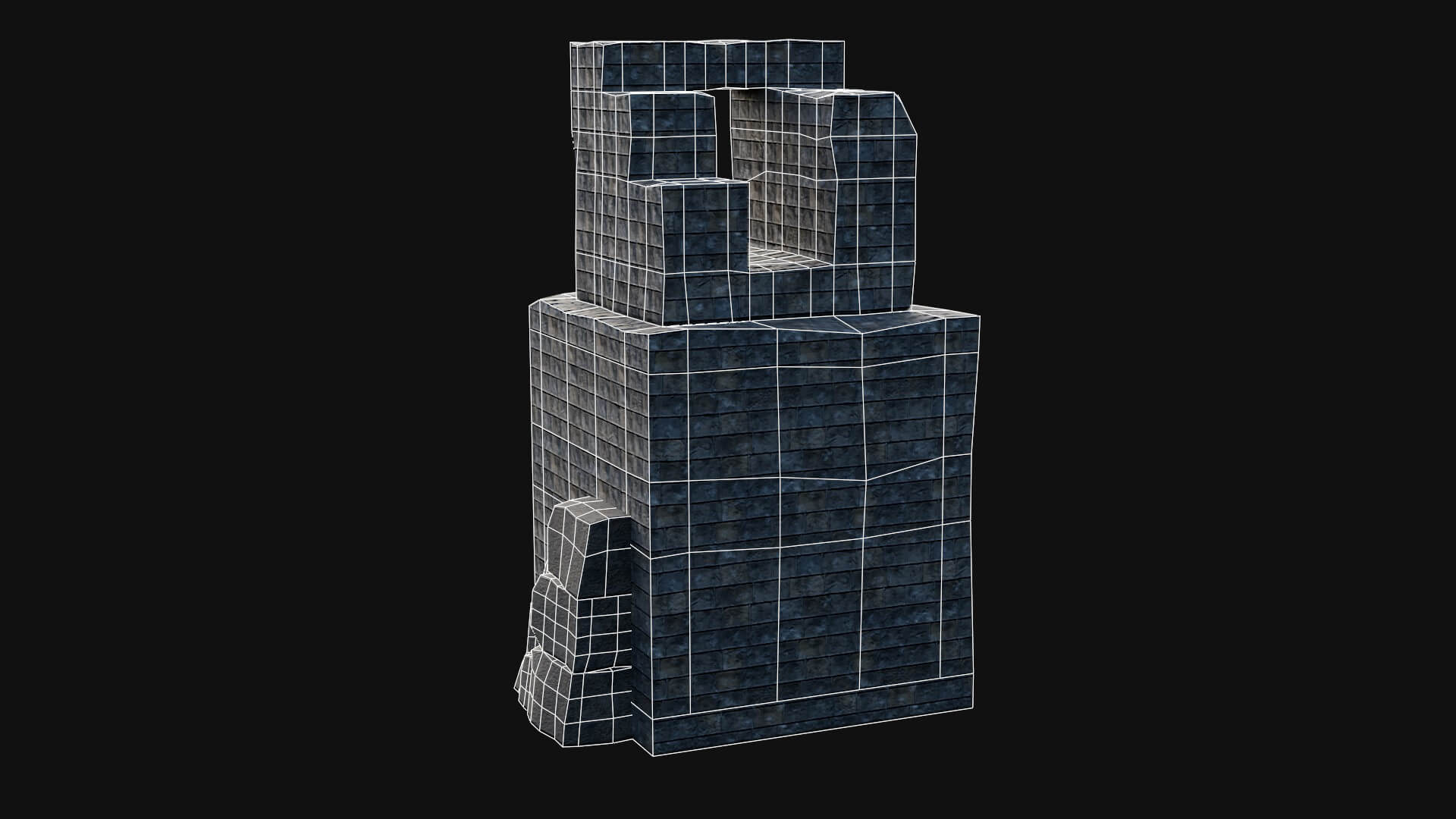 Ancient Stone Buildings - 3D Model by Enterables