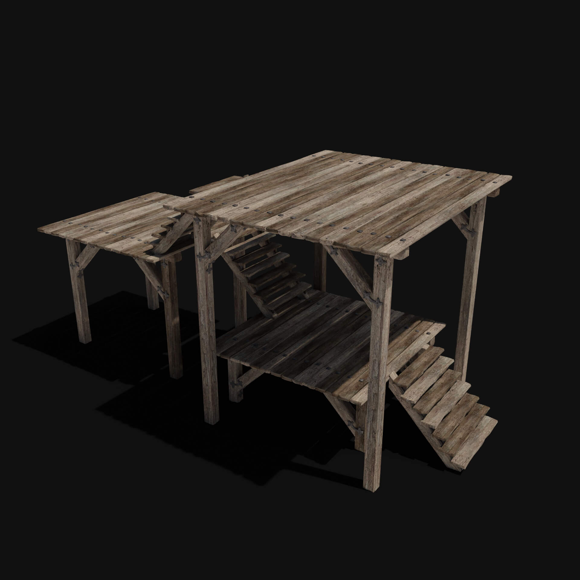 Arena Fighting Construction Builder - 3D Model by Enterables