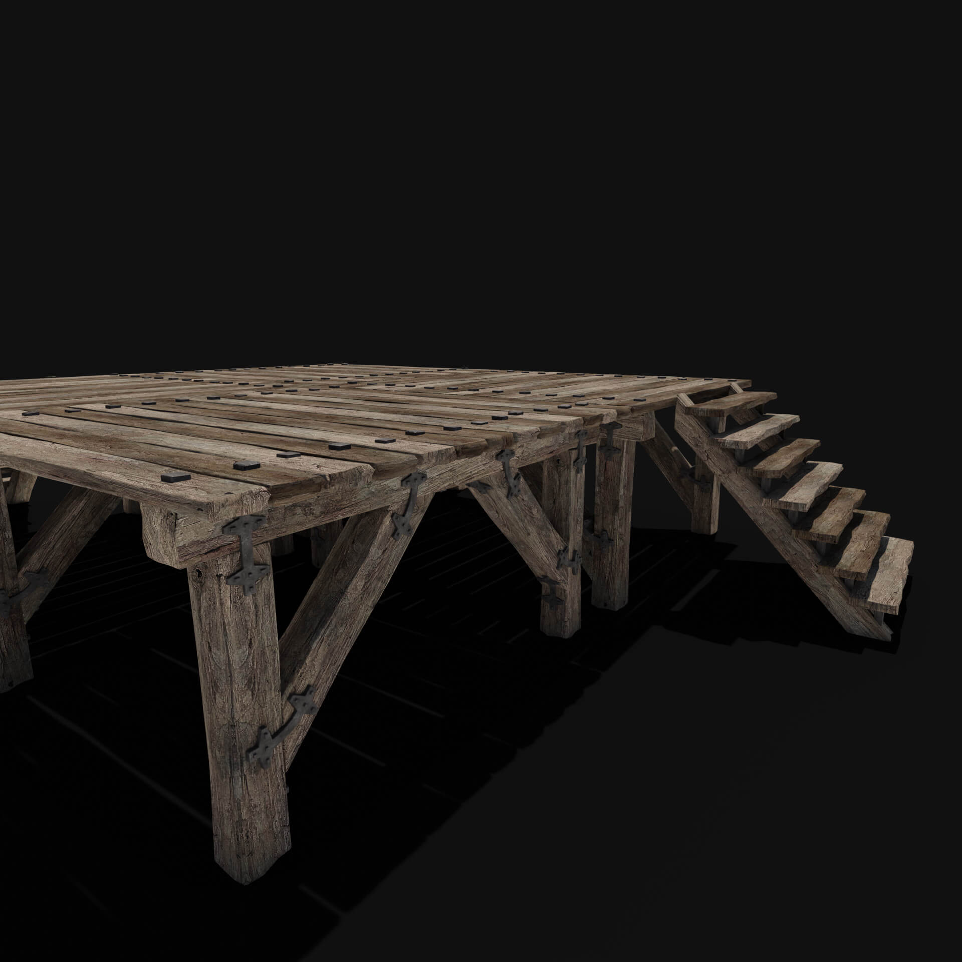 Arena Fighting Construction Builder - 3D Model by Enterables