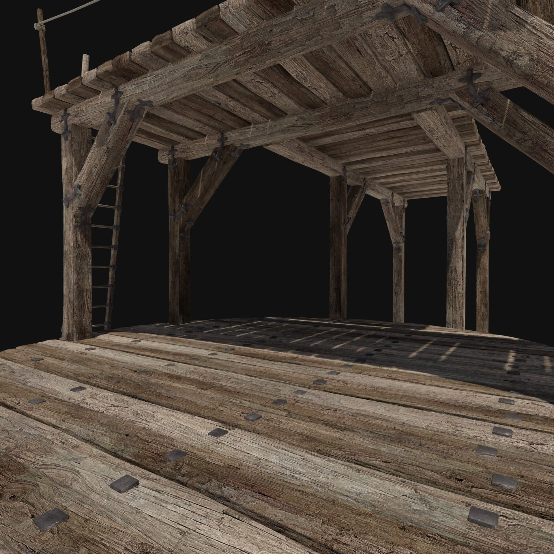 Arena Fighting Construction Builder - 3D Model by Enterables