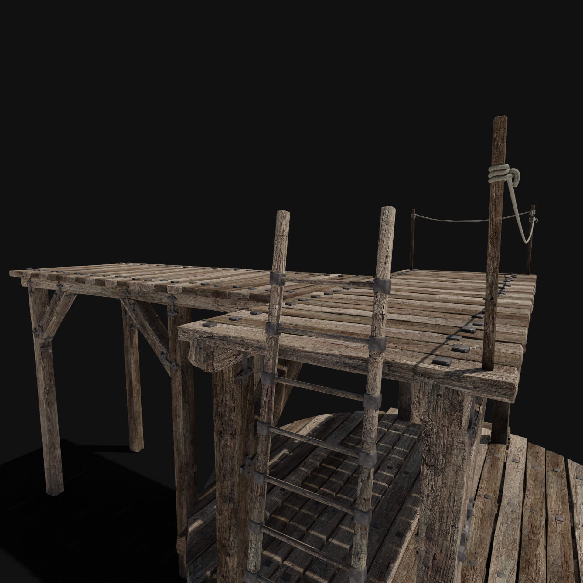 Arena Fighting Construction Builder - 3D Model by Enterables