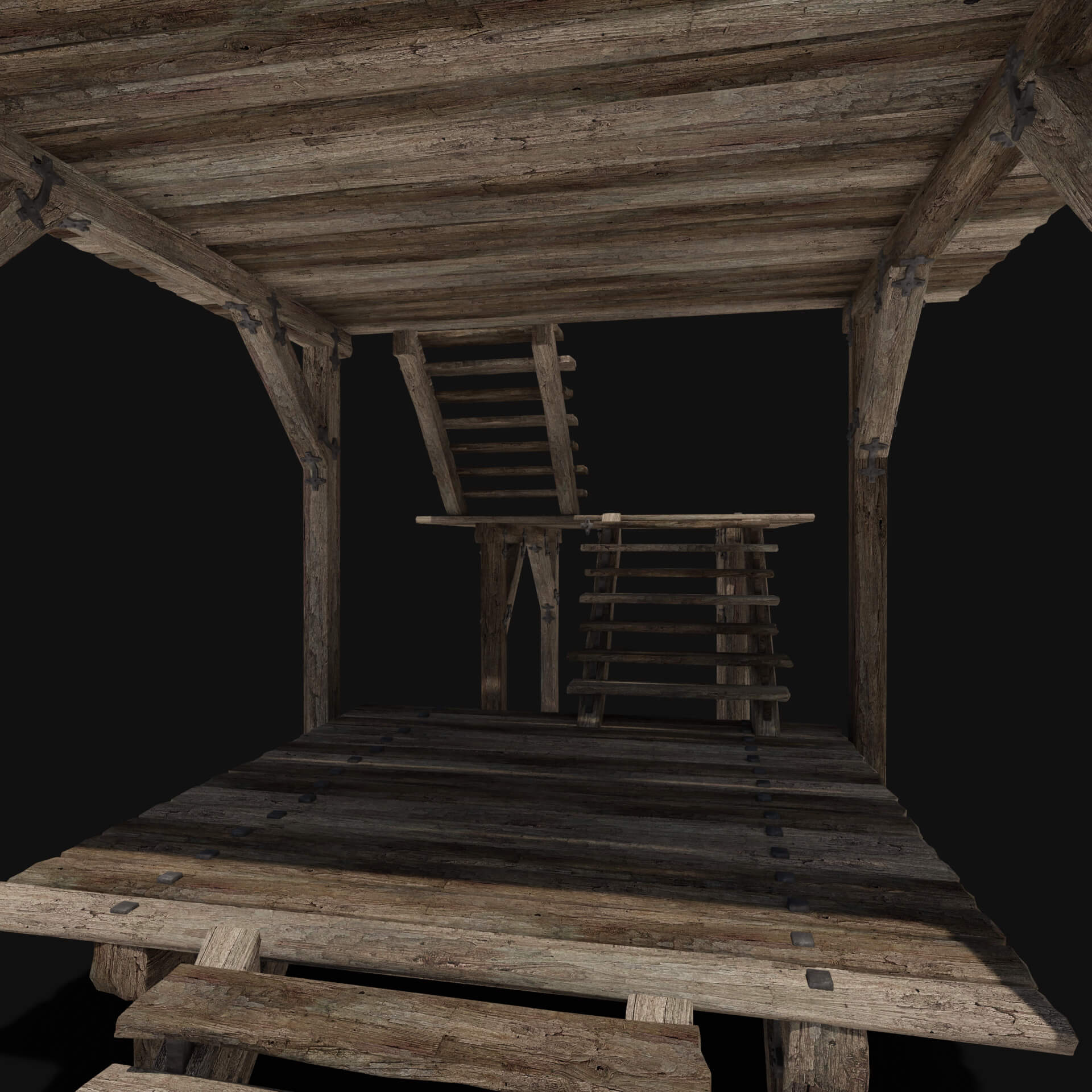 Arena Fighting Construction Builder - 3D Model by Enterables