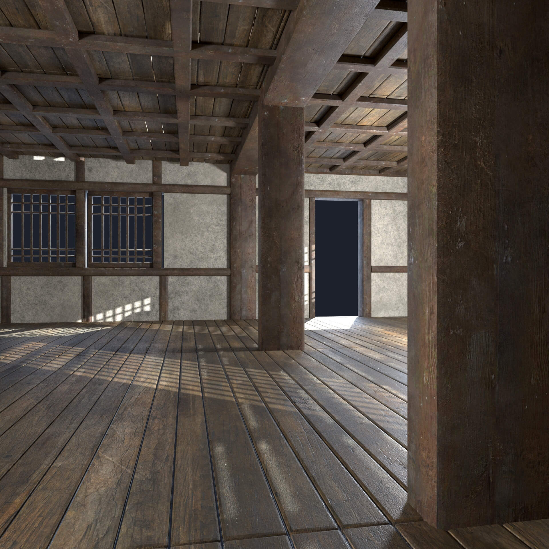 Asian Japan Industrial Building Collection - 3D Model by Enterables