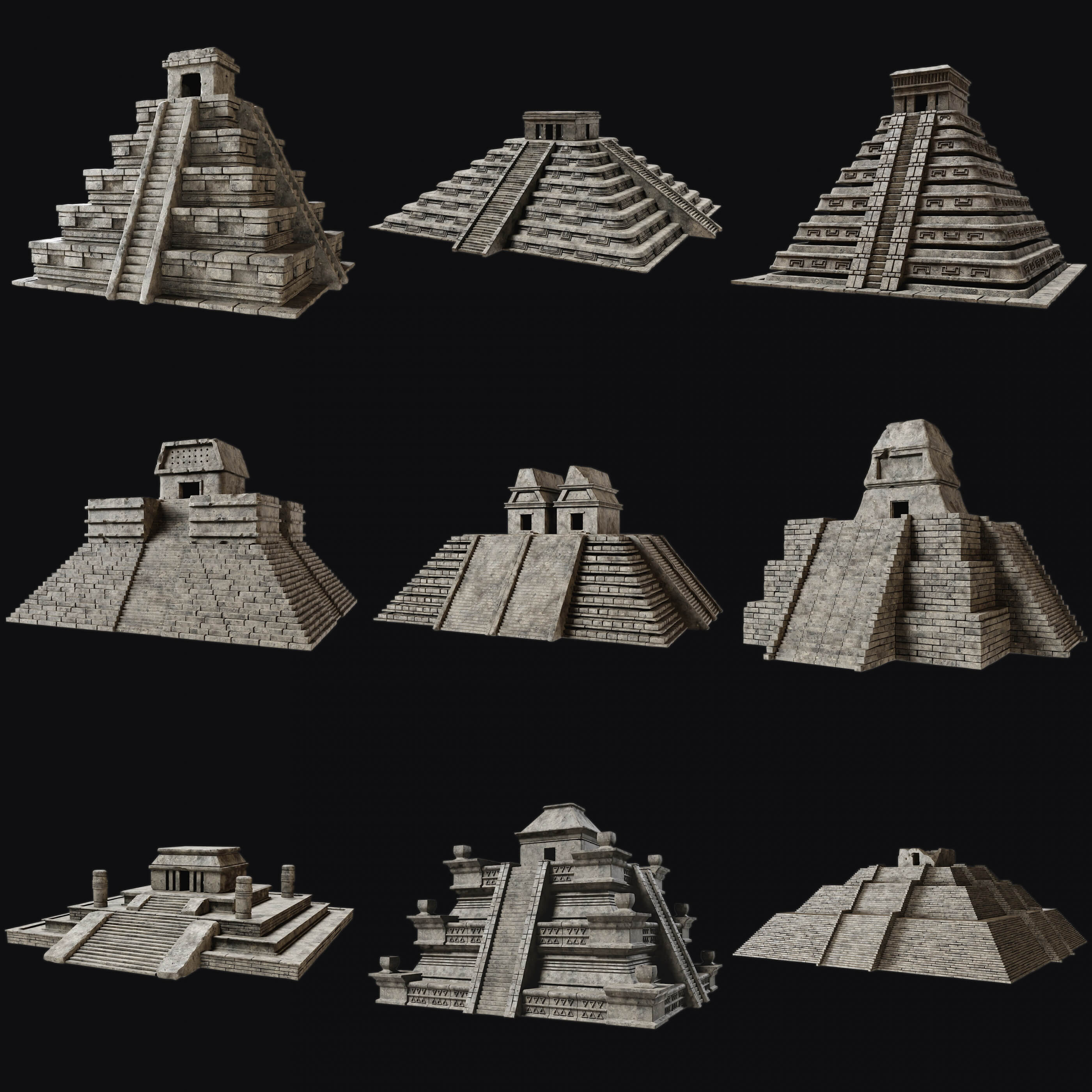 3d Pyramid Model