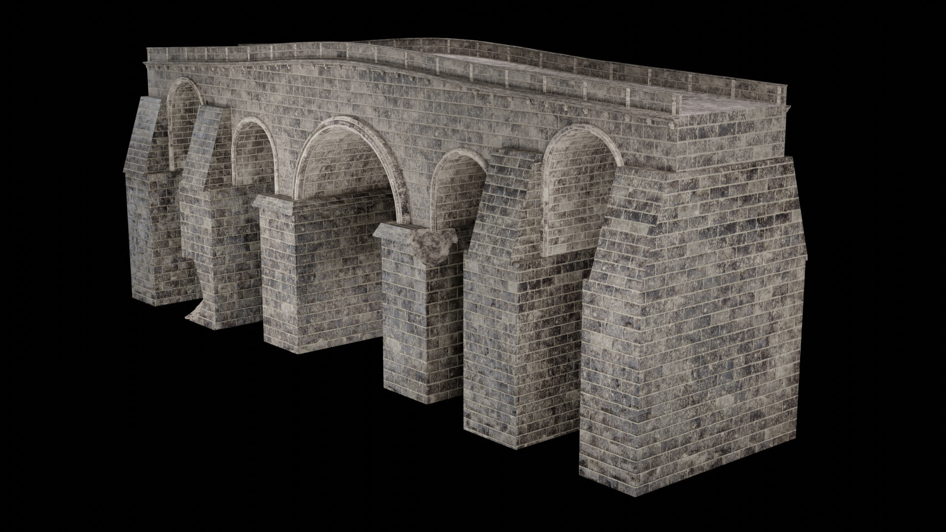 Bridge Medieval Ancient Collection - 3D Model by Enterables