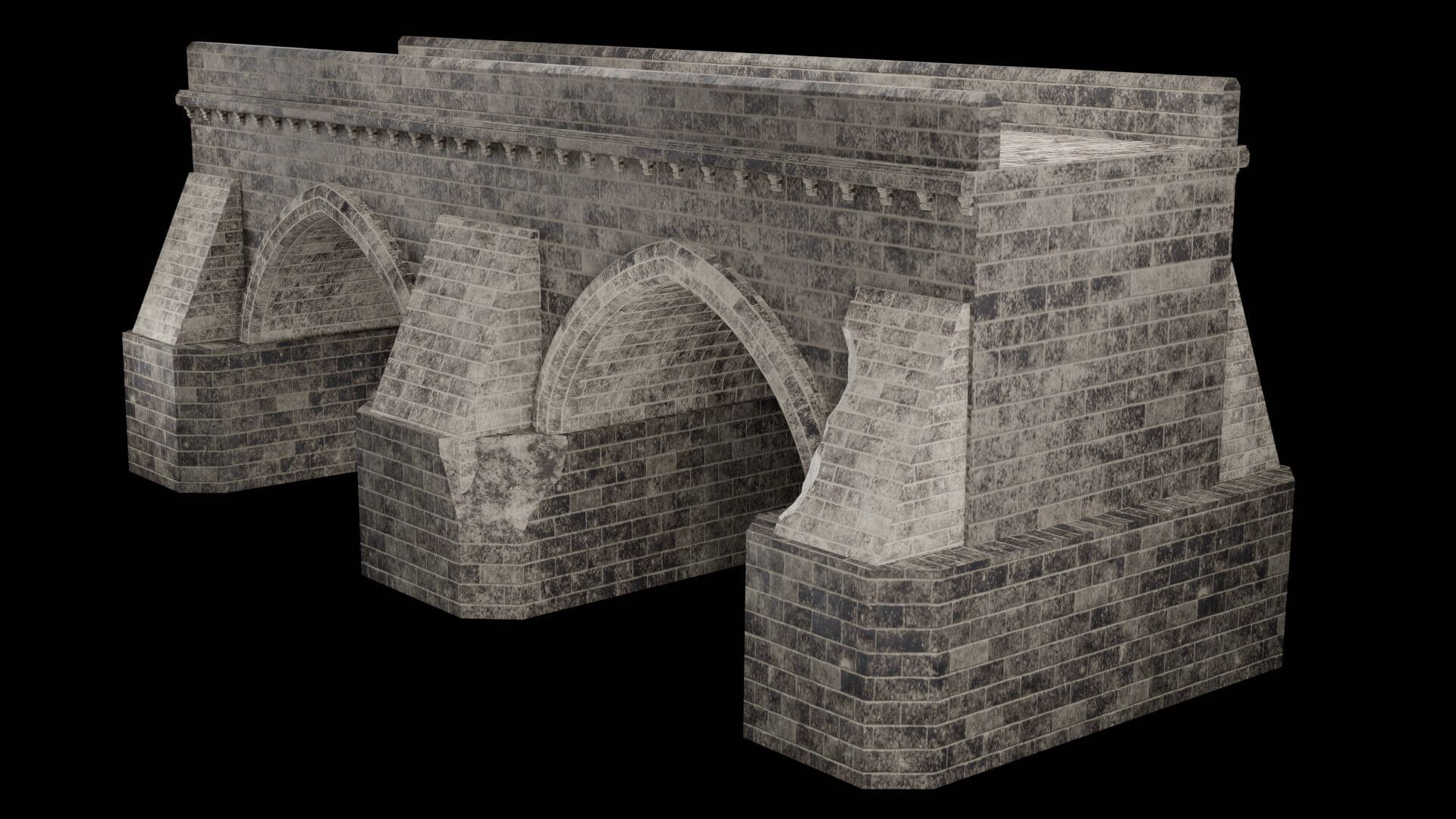 Bridge Medieval Ancient Collection - 3D Model by Enterables