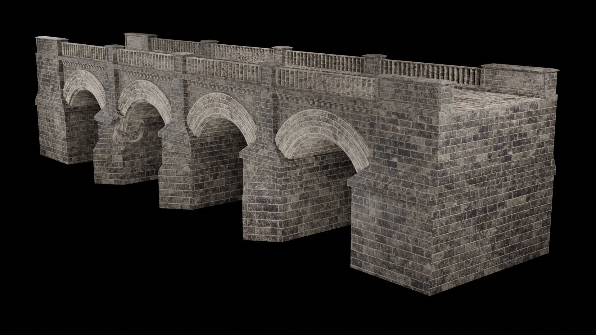 Bridge Medieval Ancient Collection - 3D Model by Enterables