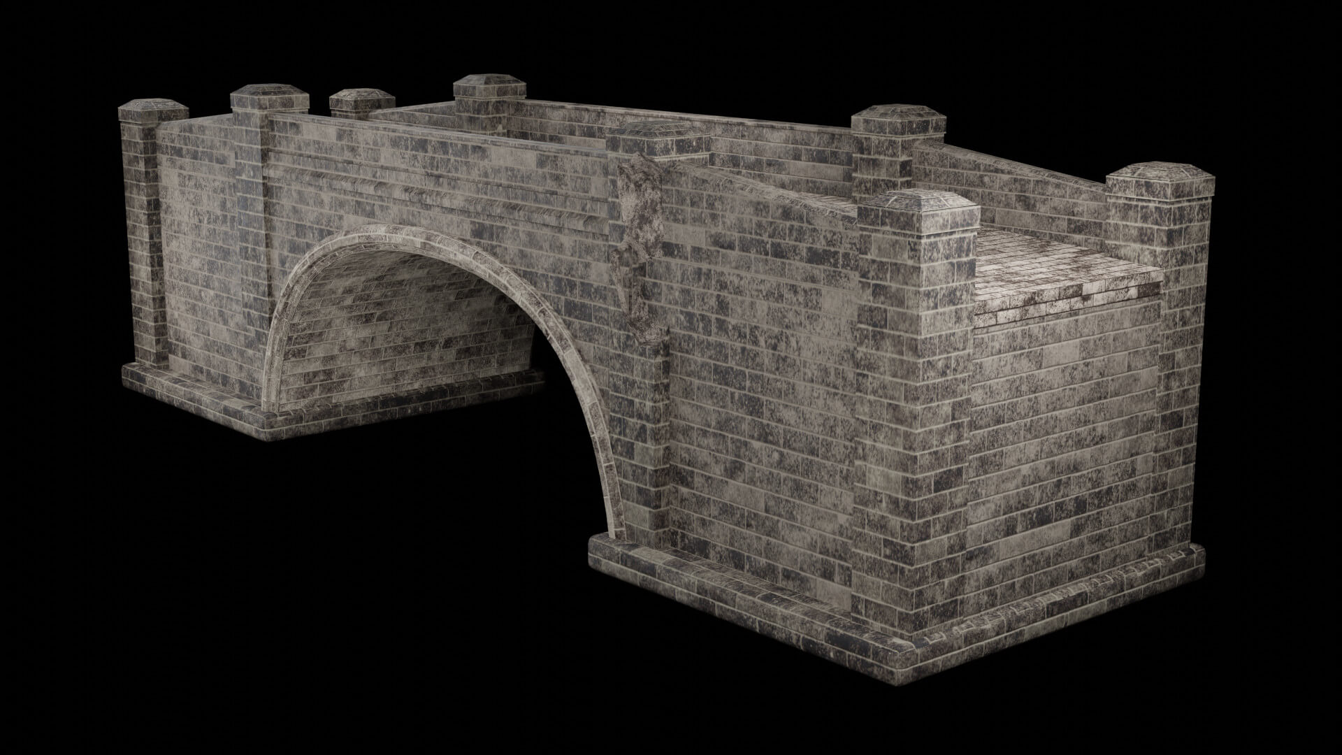 Bridge Medieval Ancient Collection - 3D Model by Enterables