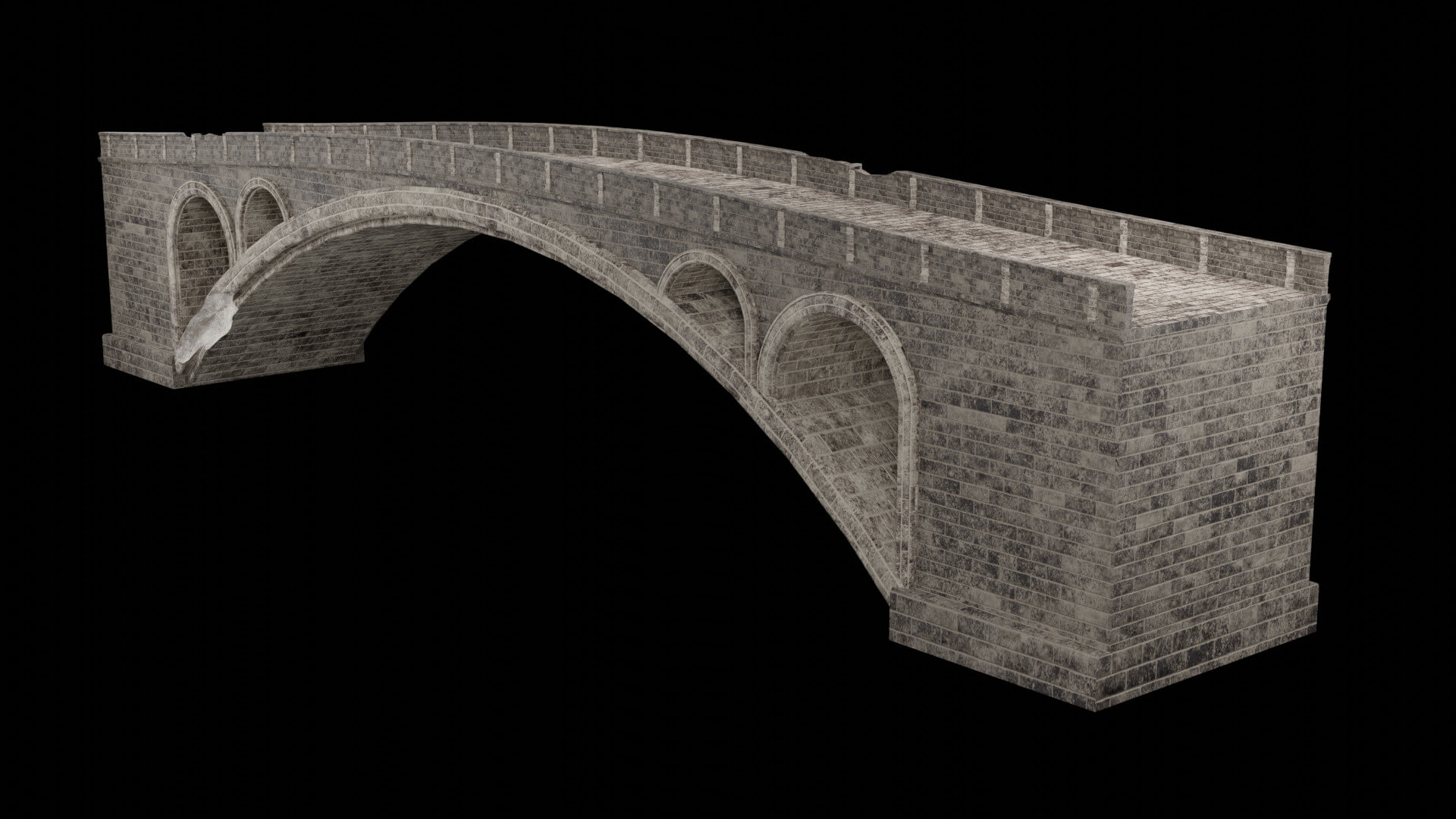 Bridge Medieval Ancient Collection - 3D Model by Enterables