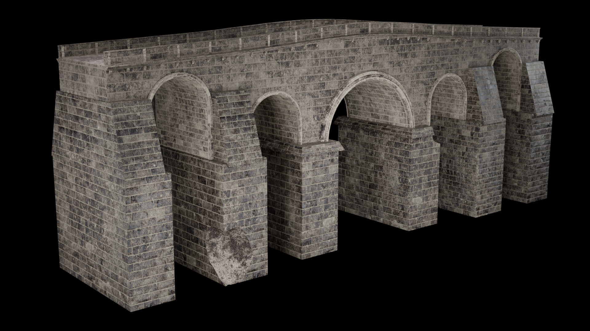 Bridge Medieval Ancient Collection - 3D Model by Enterables