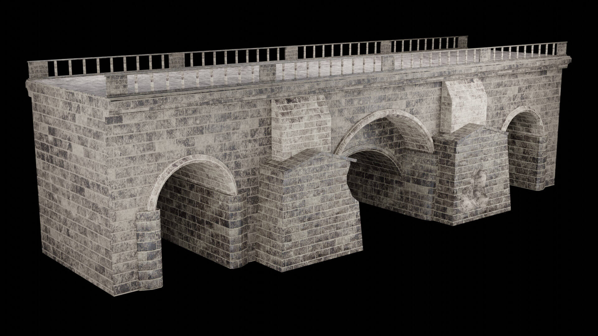 Bridge Medieval Ancient Collection - 3D Model by Enterables