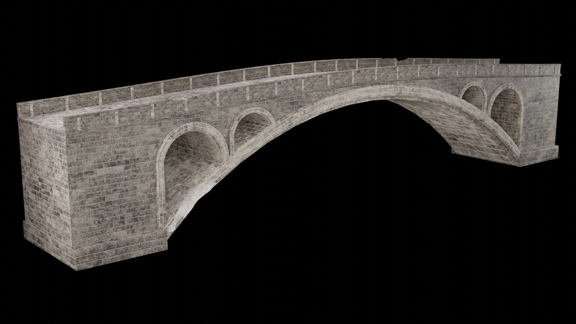 Bridge Medieval Ancient Collection - 3D Model by Enterables