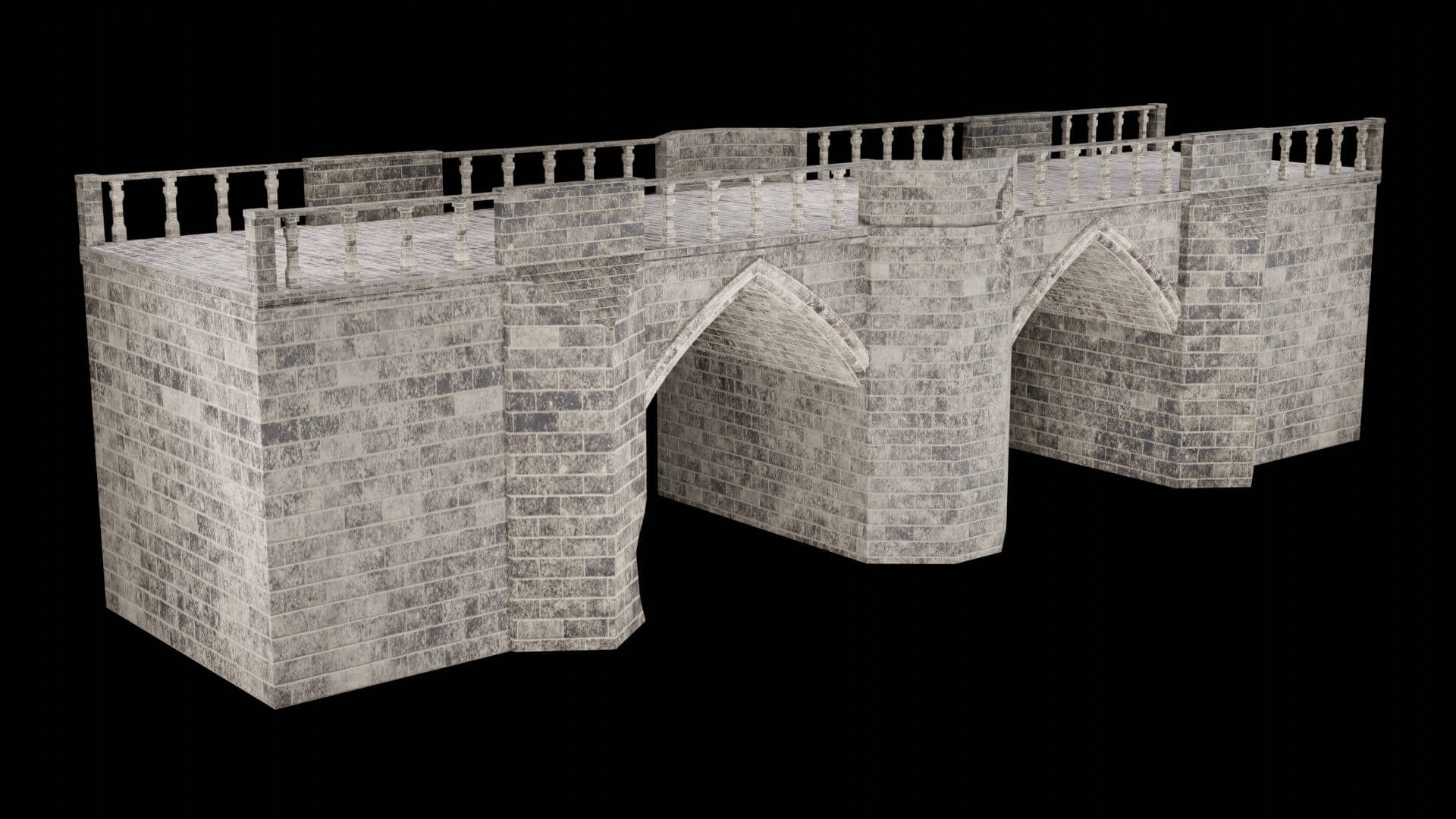 Bridge Medieval Ancient Collection - 3D Model by Enterables