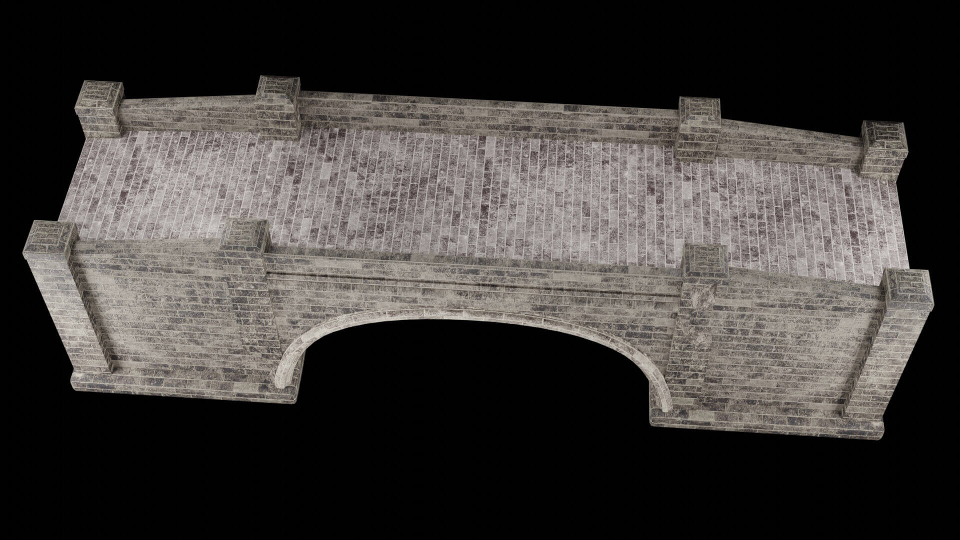 Bridge Medieval Ancient Collection - 3D Model by Enterables