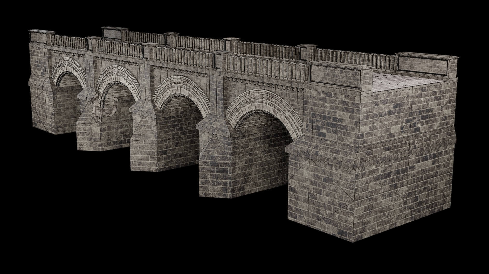 Bridge Medieval Ancient Collection - 3D Model by Enterables