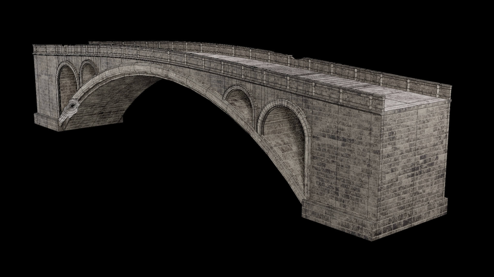 Bridge Medieval Ancient Collection - 3D Model by Enterables