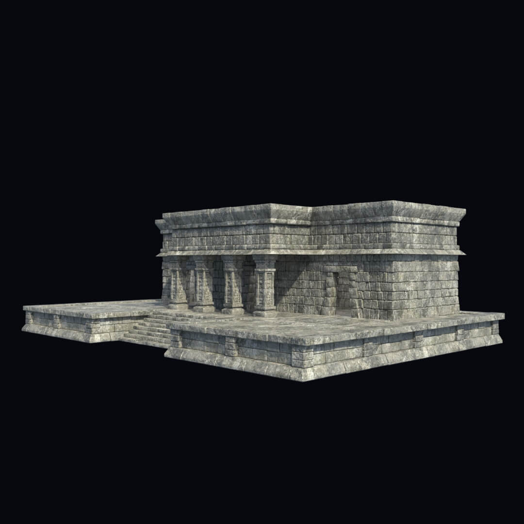 Building Ancient Aztec Maya Inca Collection - 3D Model by Enterables