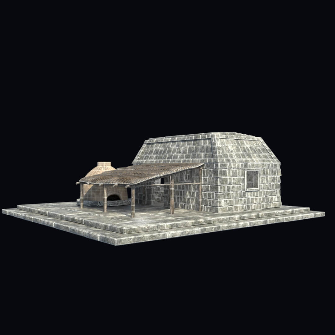 Building Ancient Aztec Maya Inca Collection - 3D Model by Enterables