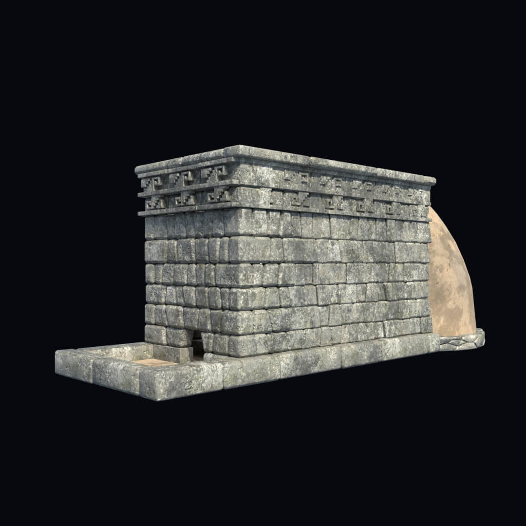 Building Ancient Aztec Maya Inca Collection - 3D Model by Enterables