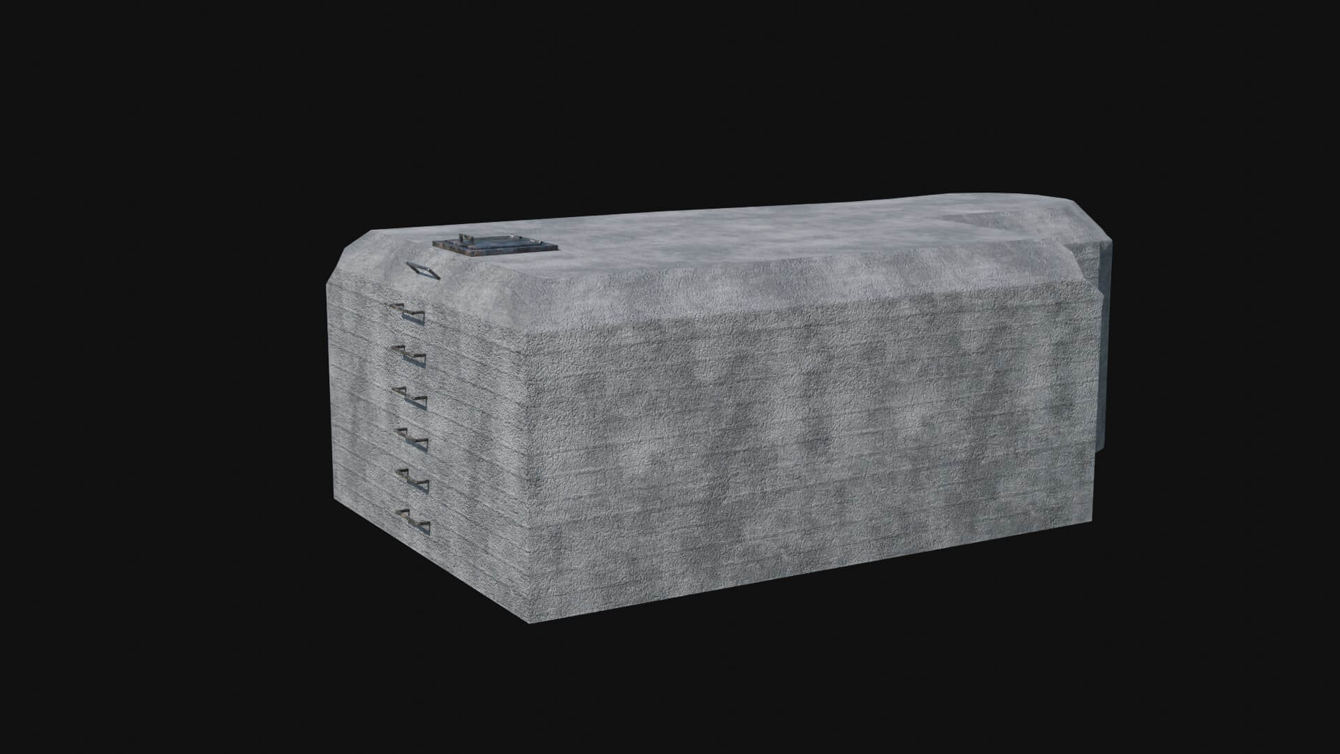 Bunker Military Base Postapo Shelter Collection - 3D Model by Enterables
