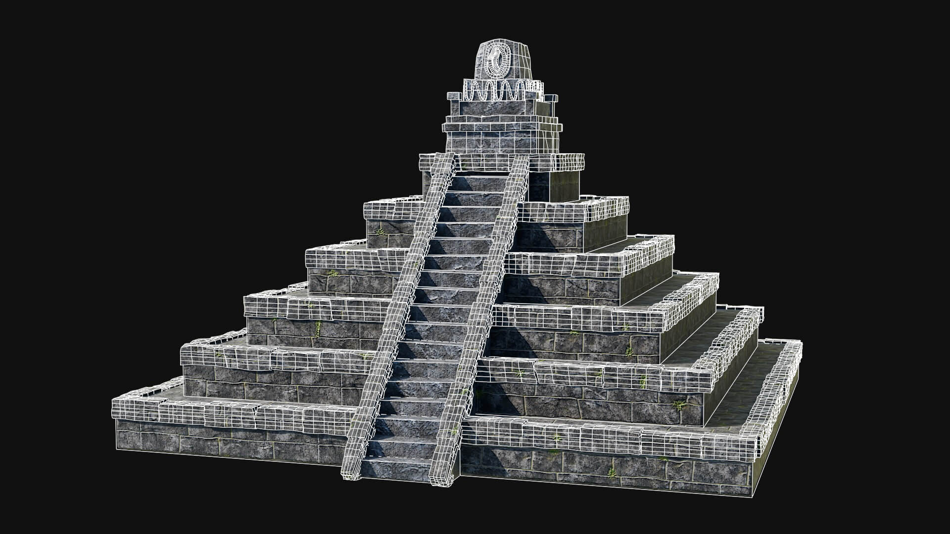 Celtic Ancient Pyramid Collection - 3D Model by Enterables
