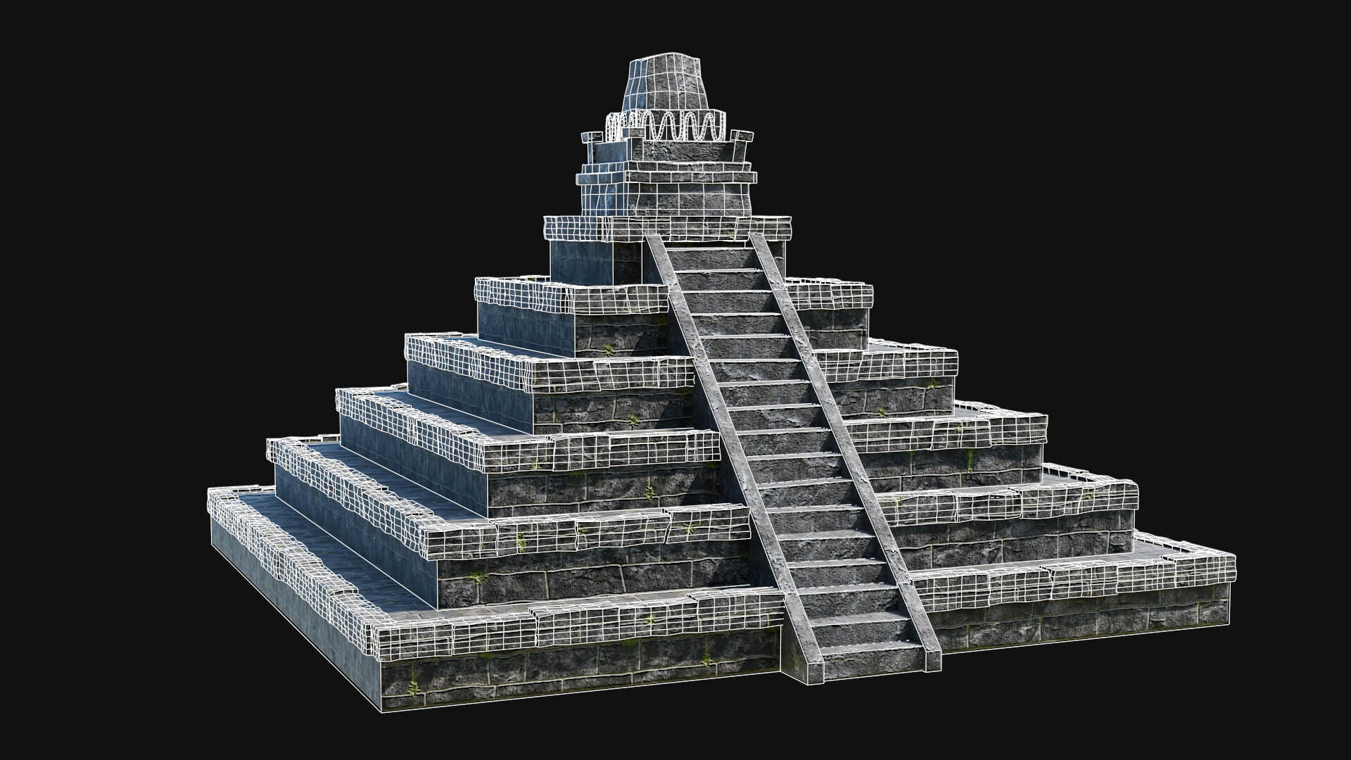 Celtic Ancient Pyramid Collection - 3D Model by Enterables