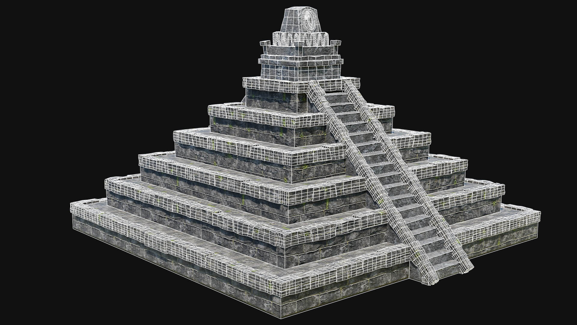 Celtic Ancient Pyramid Collection - 3D Model by Enterables