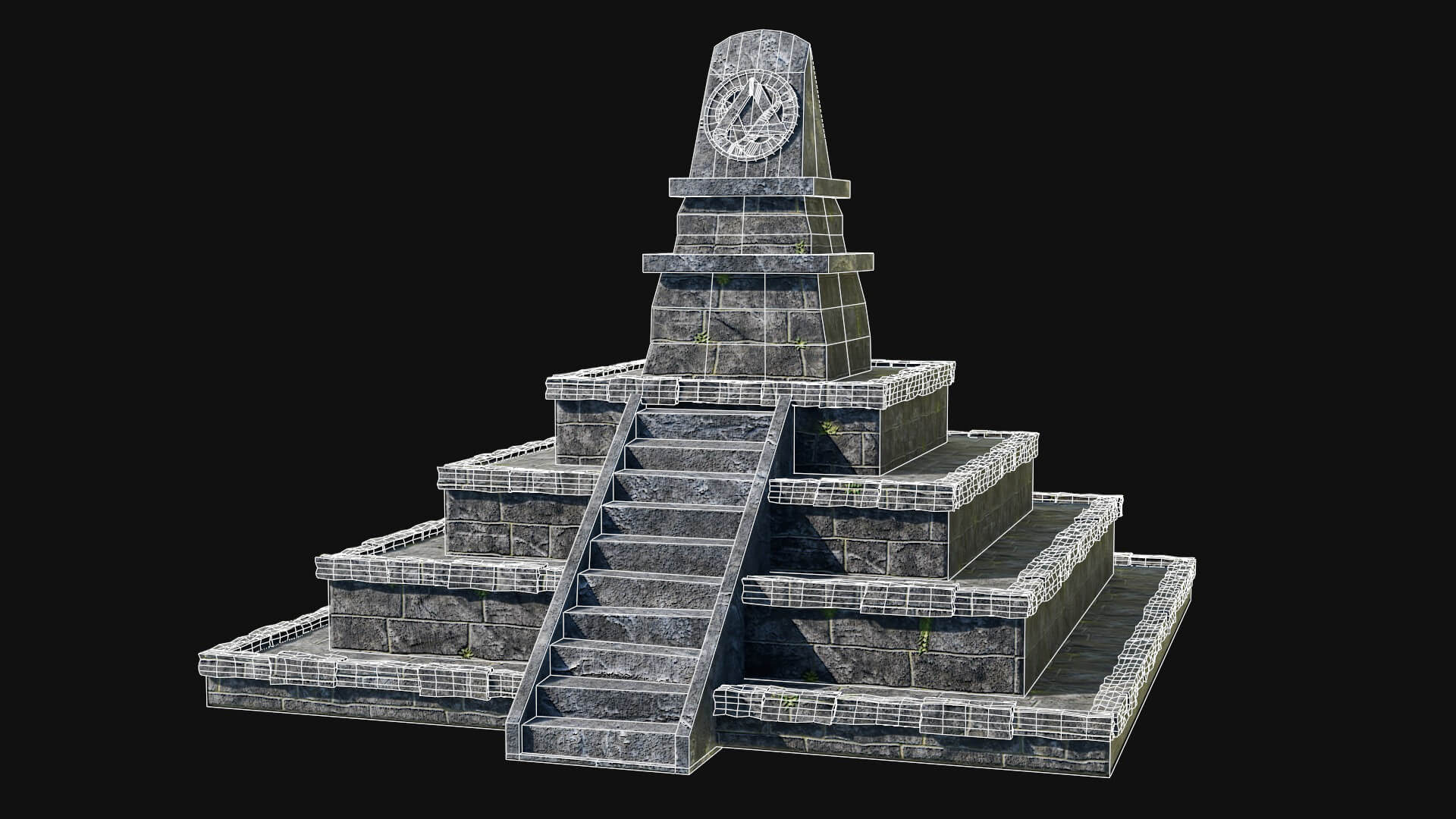 Celtic Ancient Pyramid Collection - 3D Model by Enterables