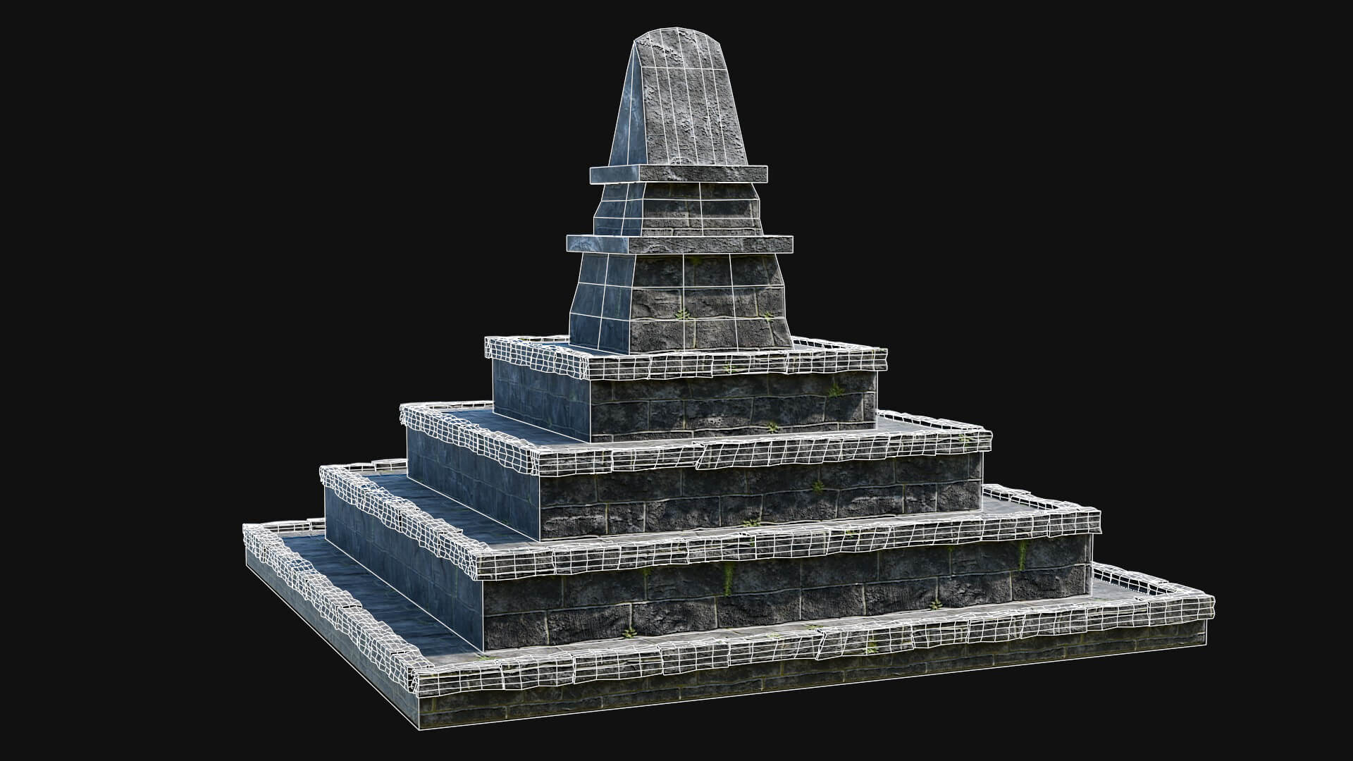 Celtic Ancient Pyramid Collection - 3D Model by Enterables