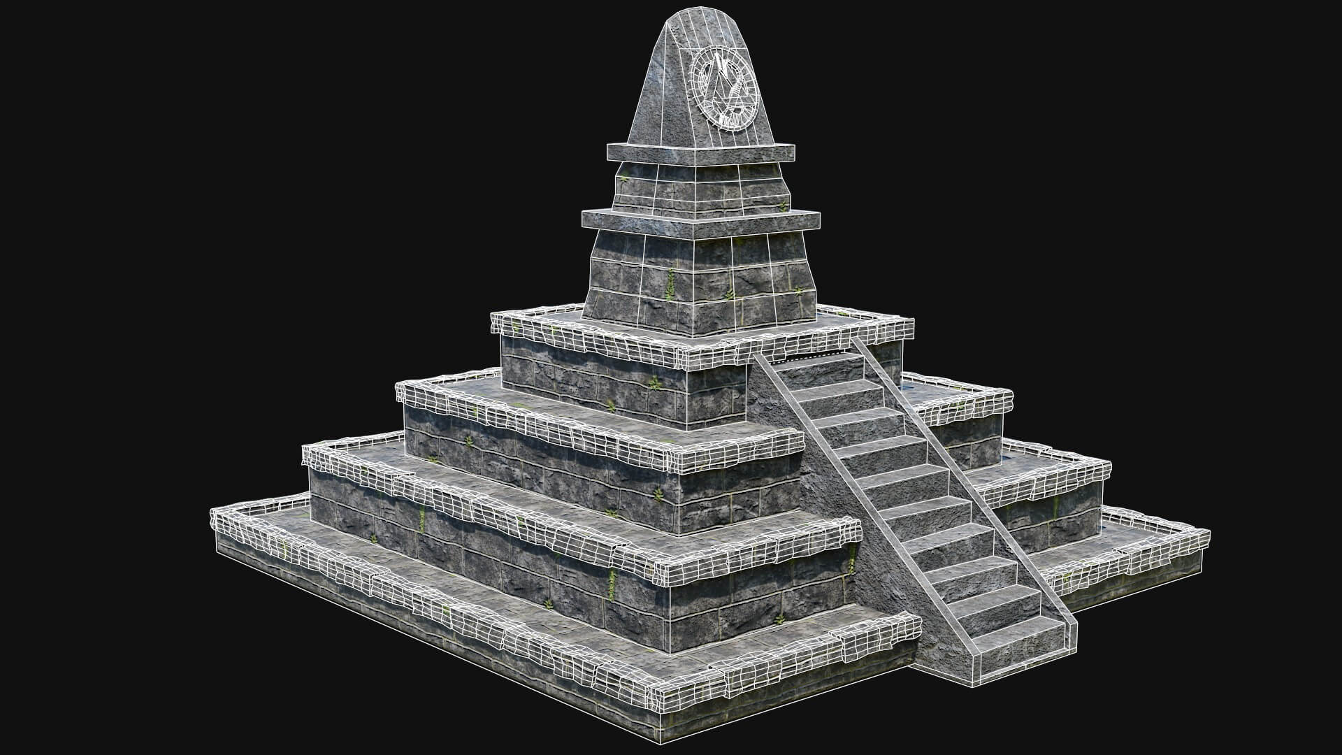 Celtic Ancient Pyramid Collection - 3D Model by Enterables